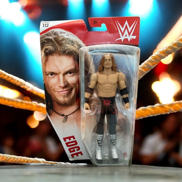 Mattel | Toys | Mattel Wwe Series 13 Edge Figure New Sealed Box Damaged ...